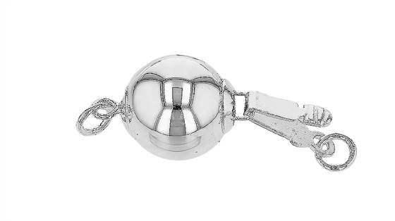 Sterling Silver Ball Clasp | Bella Findings House